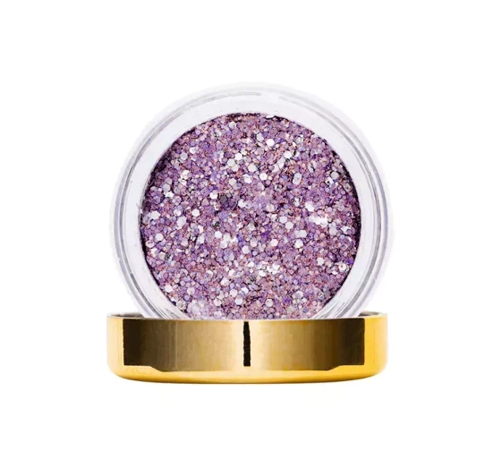 INGRID X VIKI GABOR GLITZER GEL FÜR AUGENLIDER UND KÖRPER 04 PURPLE POP ...