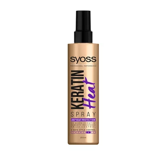SYOSS KERATIN HEAT HITZESCHUTZ-HAARSPRAY 200ML | ezebra.de - Internetdrogerie, Onlinedrogerie ...